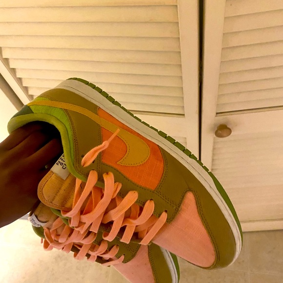 Shoes | Nike Dunk Sun Club Artic Orange Sanded Gold | Poshmark